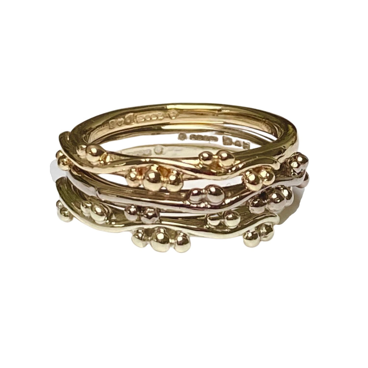 Nature Wavy Vine Ring, Vine and Berry Wedding Ring – Caroline Brook ...